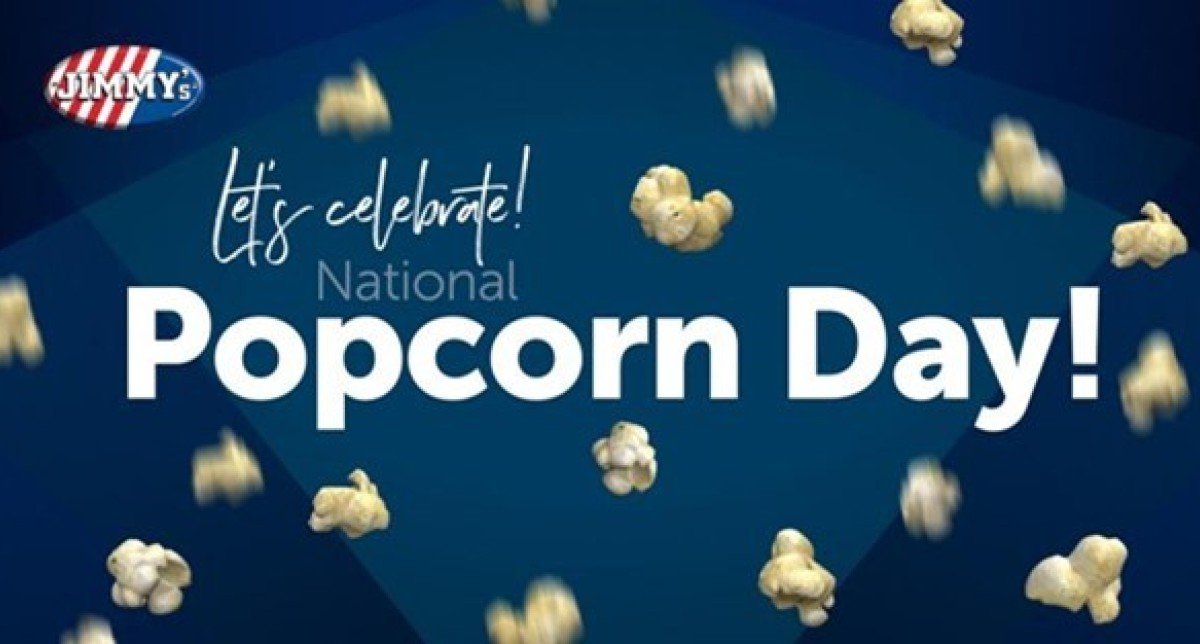 Pathé en JIMMY ’s popcorn vieren op 19 januari National Popcorn Day ...